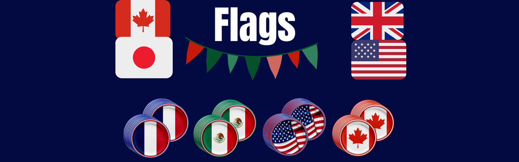 Shop High-Quality Flags for Every Occasion | Birthday Galore