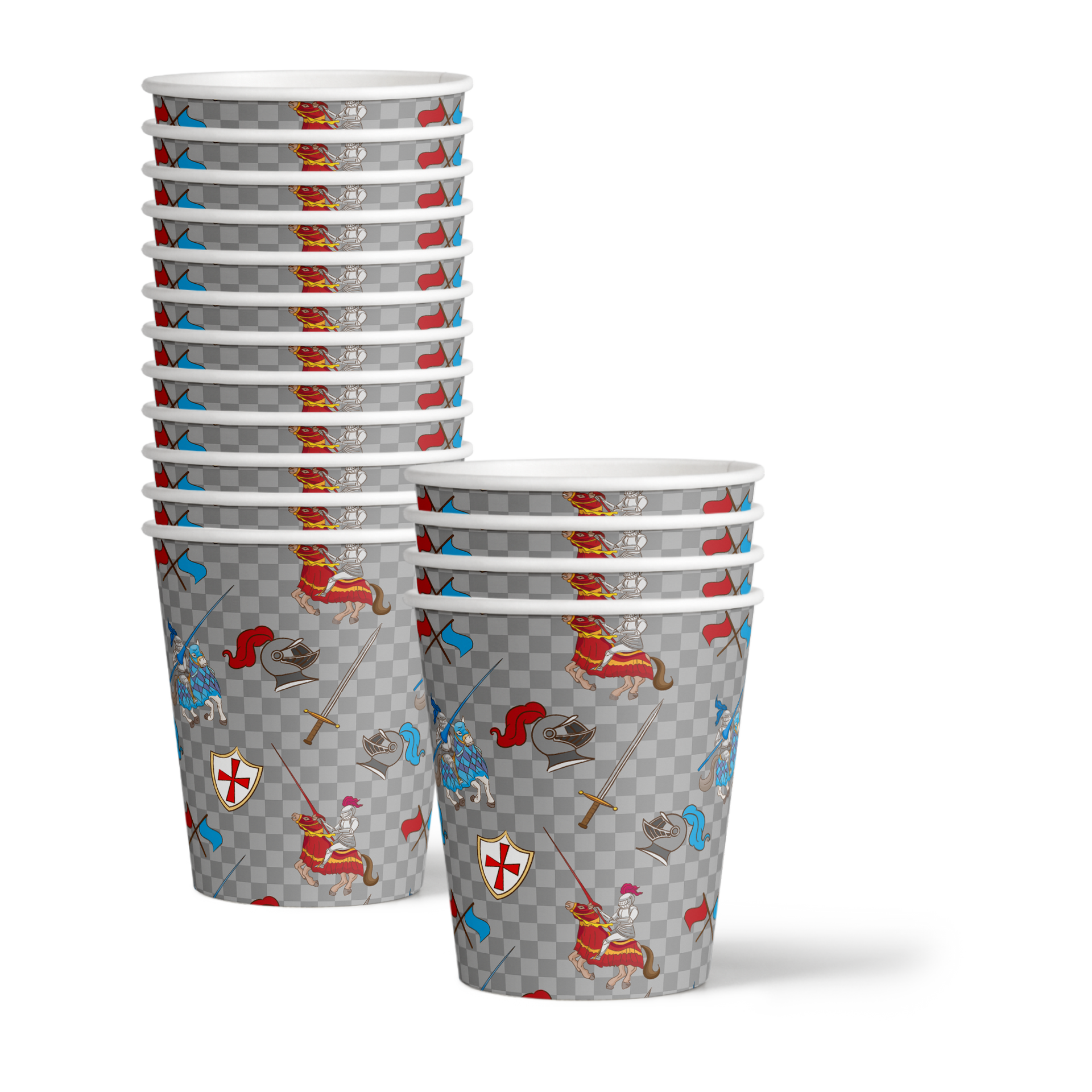Medieval Knight Birthday Party Tableware Kit For 16 Guests