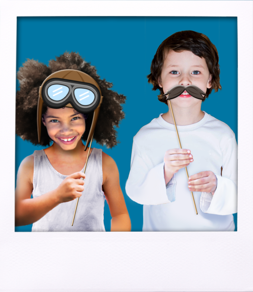 Airplane Photo Booth Props 20pcs Assembled